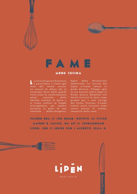 Menù | Enosteria Lipen - Pizzeria e Ristorante